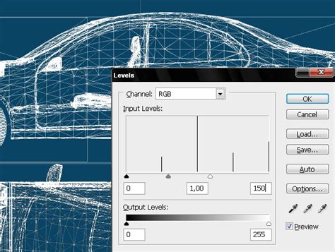 Create A Realistic Blueprint Image From A 3d Object Envato Tuts