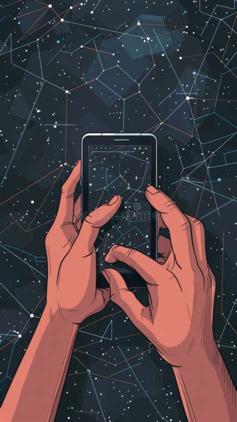 Hands Typing On Laptop With Colorful Abstract Graphics Ideal For Business Technology And Data