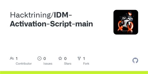 GitHub Hacktrining IDM Activation Script Main