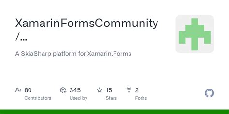 GitHub XamarinFormsCommunity Xamarin Forms Platform SkiaSharp A SkiaSharp Platform For