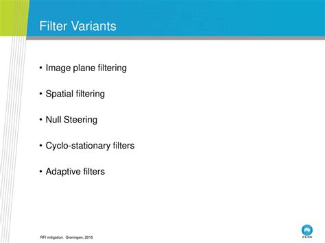 Rfi Mitigation Techniques For Radioastronomy Ppt Download