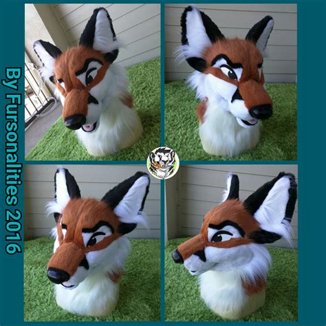 Realistic Fursuit Head Fox