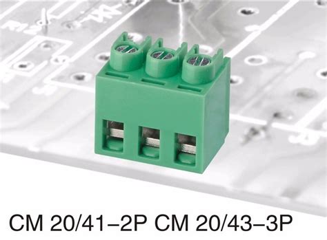 Xinya 6mm Pitch PCB Screw Terminal Block Connector Cm 20 41 2p Cm20 43 3p OEM Terminal Block