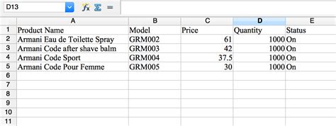 admin grids excel export