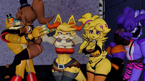 Fnia Girls Jumplove By Nikasik1 On Deviantart