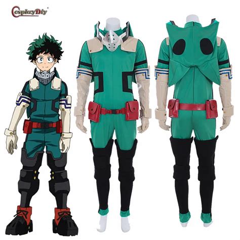 Amazon Com Qqa My Hero Academia Combat Uniform Unisex Deku Cosplay My Xxx Hot Girl