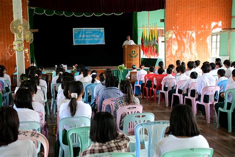 မြင်းခြံမြို့ အထက ၂ ကျောင်း၌ ကလေးသူငယ်အခွင့်အရေးဆိုင်ရာ အသိပညာပေးဟောပ