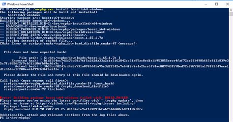 Win10 Boost Vs2015 Build Error · Issue 1851 · Microsoftvcpkg · Github