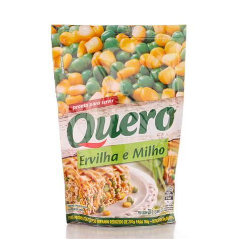 Ervilha E Milho Quero Sachê 170g Covabra