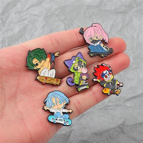 Aggregate More Than 64 Anime Enamel Pins Super Hot Incdgdbentre
