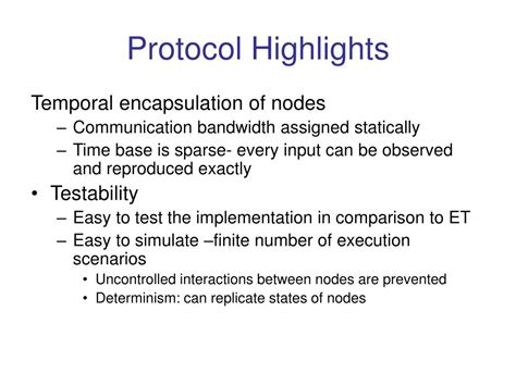 PPT Time Triggered Architectures Protocols And Applications PowerPoint Presentation ID