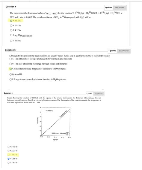 solved question 4the experimentally determined value of