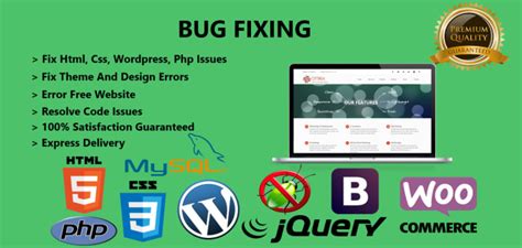 Fix Bugs In Your Php Mysql Html Css And Wordpress Website By Usama