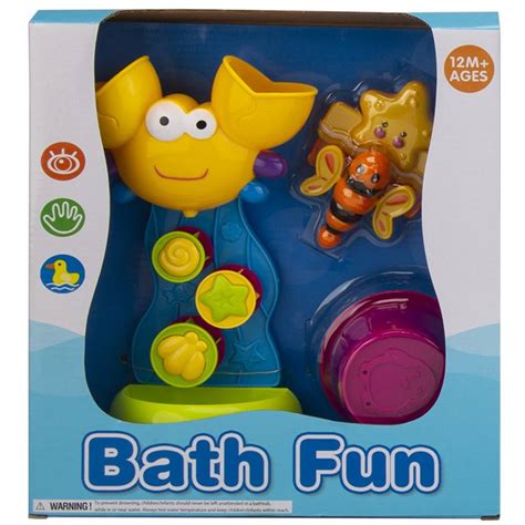 Bath Fun Playset Assorted Each Woolworths