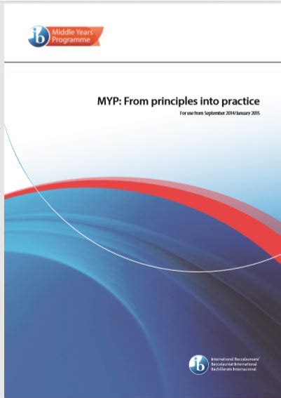 Myp Ib Publications Des Moines Schools International Baccalaureate
