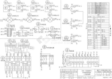 单电源供电原理图纸节点详图土木在线