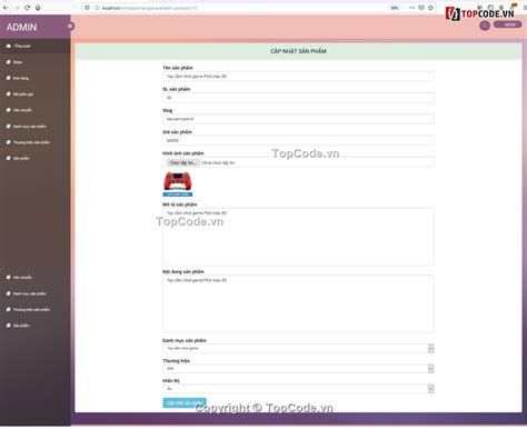 Full Source Web Bán Hàng Laravel Code Web Bán Hàng đồ Chơi điện Tử Php
