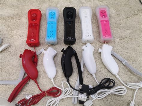 อุปกรณ์เสริม Wii Accessories Original Wii Remote ตัวเครื่อง นันชัก