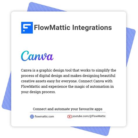 Canva Integration Automate Your Designs With Flowmattic