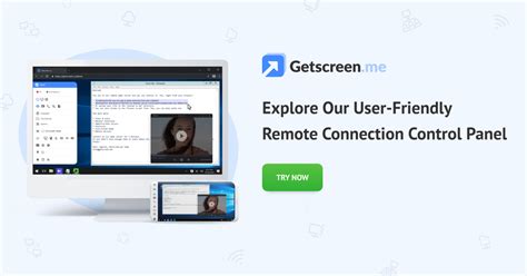 Remote Connection Control Panel Empower Your Remote Desktop Experience Getscreen Me