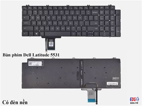 Bàn Phím Laptop Dell Latitude 5531 Edg Vn