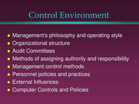 Ppt Internal Control Structure Powerpoint Presentation Free Download Id404720