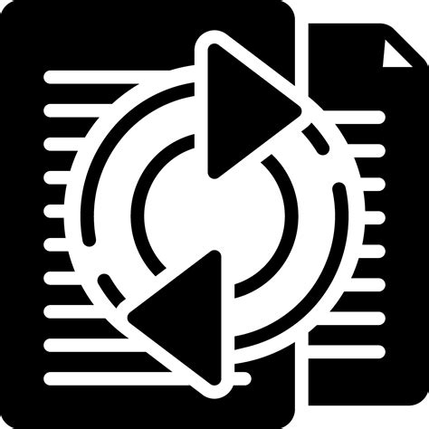 Solid Icon For Replace 27268874 Vector Art At Vecteezy
