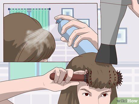 How To Stop Your Bangs From Separating 9 Steps With Pictures