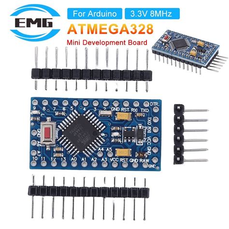Mini Mini ATMEGA ATMEGA P ATMEGA Module V MHz Development Board Electronic