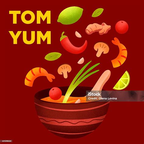 ซุปต้มยํา ภาพประกอบอาหารไทยแบบดั้งเดิม ภาพประกอบสต็อก ดาวน์โหลดรูปภาพตอนนี้ Crucifers กลุ่ม