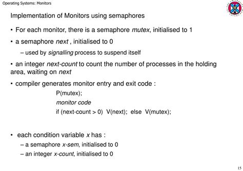 Ppt Monitors Car Hoare Powerpoint Presentation Free Download Id205344