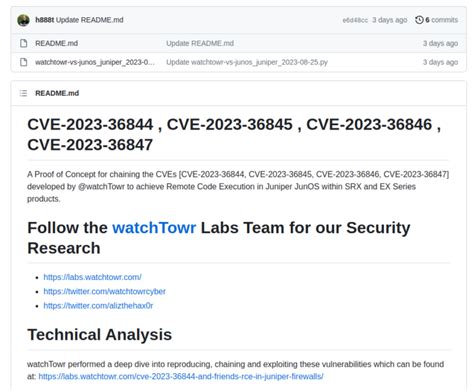 Juniper Zafityeti İçin PoC Yayınlandı ÇözümPark