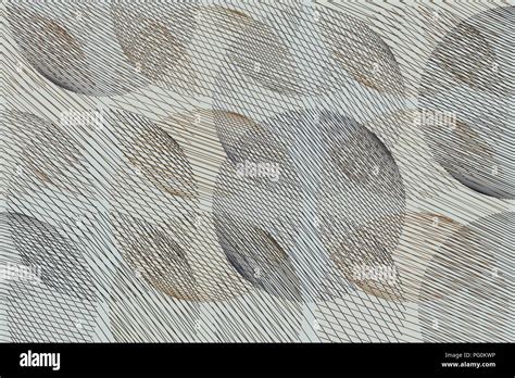 Geometric Conceptual Background Messy Random Line Circles Pattern For Design Vector