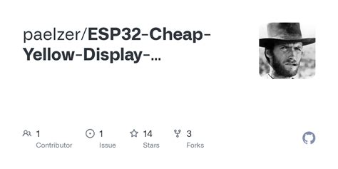 Github Paelzer Esp Cheap Yellow Display Documentation De