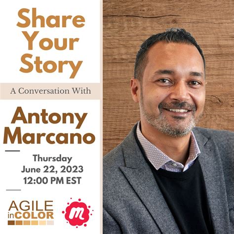 Once A Quarter Agile In Color Holds An Intimate Share Your Story Interview Conversation With