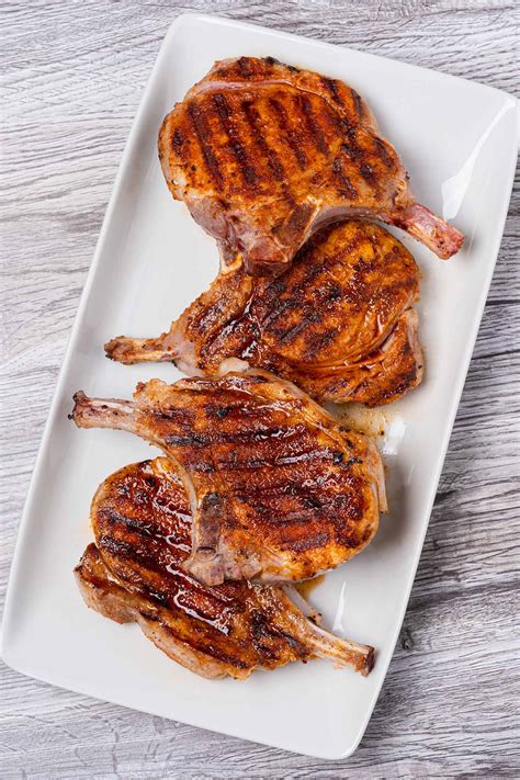 Big Green Egg Bone In Pork Chops Affordable Price Nlklassly