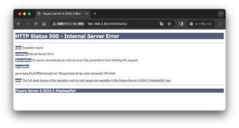 Outofmemoryするwarをpayaraに食わせてヒープダンプを吐かせる つちのこメタル
