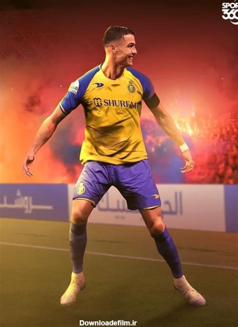 عکس موی رونالدو در النصر