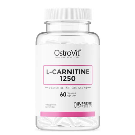 OstroVit L-Carnitine 1250 mg 60 gélules – HEIM