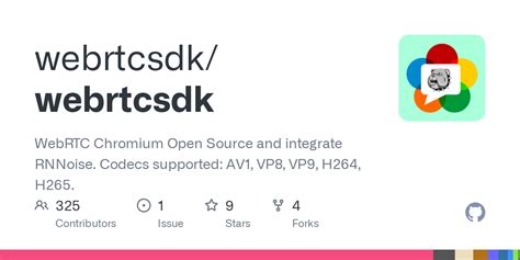 Github Webrtcsdk Webrtcsdk Webrtc Chromium Open Source And Integrate Rnnoise Codecs