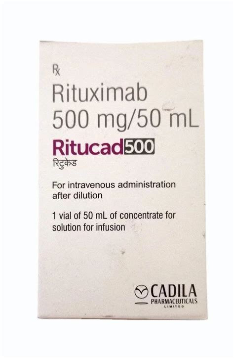 500mg50ml Ritucad Rituximab Injection At ₹ 39000box Rituximab