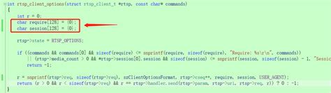 rtsp client options函数bug Issue ireader media server GitHub