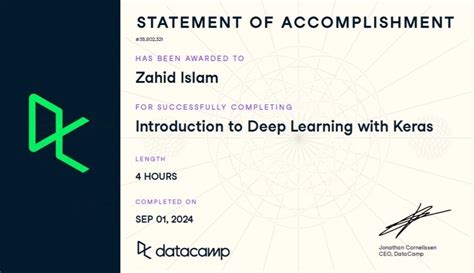 zahid khattak on linkedin ai machine learning deep learning tenserflow keras