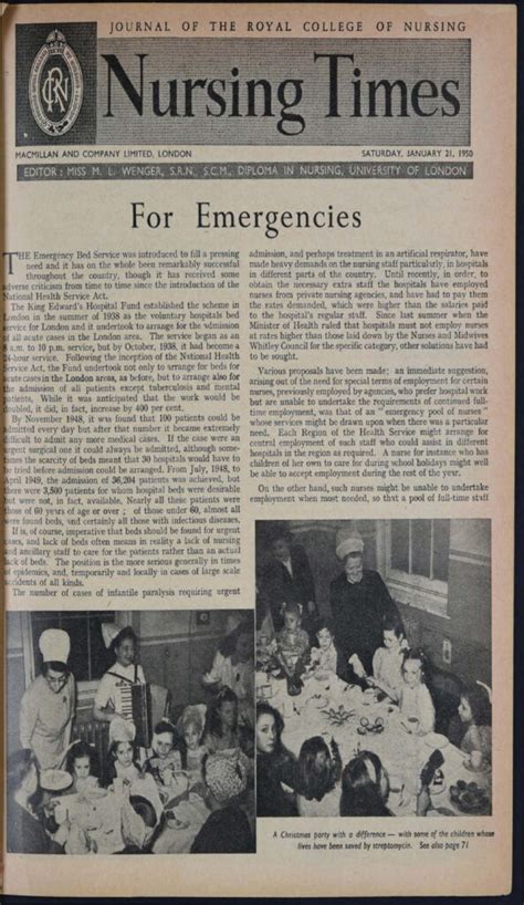 Issue 1950 01 21 Nursing Times