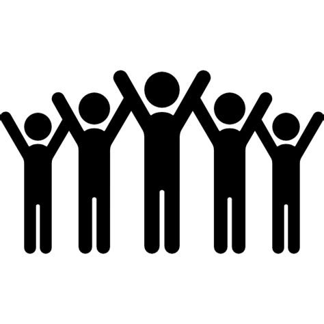 Cartoon People Holding Hands Sample Template