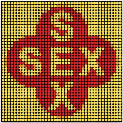 SEX By Dimitri Likissas Artist Dimitri Likissas Dot Art Paintings