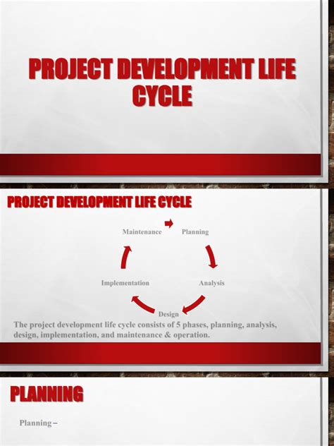 5 Project Development Cycle Pdf System Software Testing