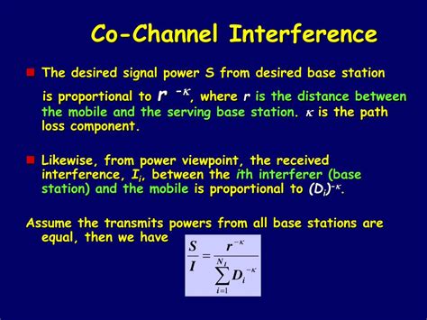 Ppt Week 13 Lecture 2 Cellular Networks Interference Powerpoint Presentation Id1416375