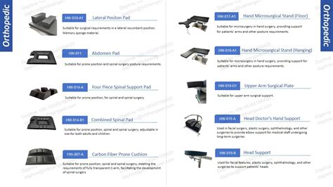 Multi Functional Orthopedic Operating Table Harbin Hengwei Technology