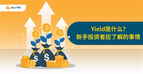 Yield是什么?新手投资者应了解的事情 Acu Pay Yield是什么?新手投资者应了解的事情 Acu Pay